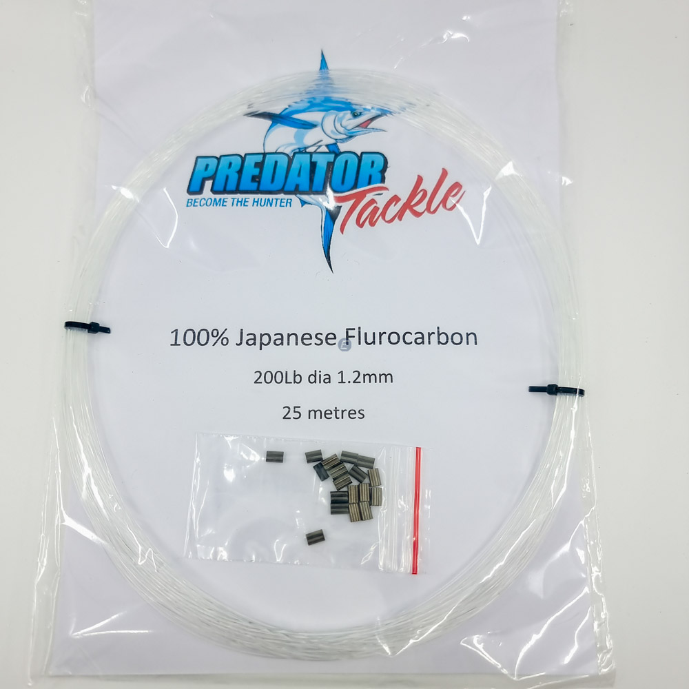 Predator Tackle Fluorocarbon leader